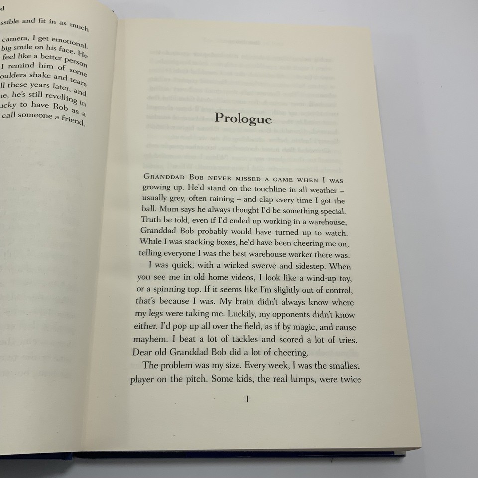 Rob Burrow TOO MANY REAONS TO LIVE Sporting Hero Inspirational Memoir ...