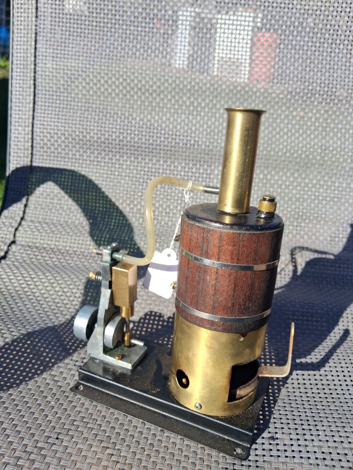 UNIT STEAM ENGINES VERTICAL STEAM PLANT FOR MODEL RC LIVE STEAM BOAT ...