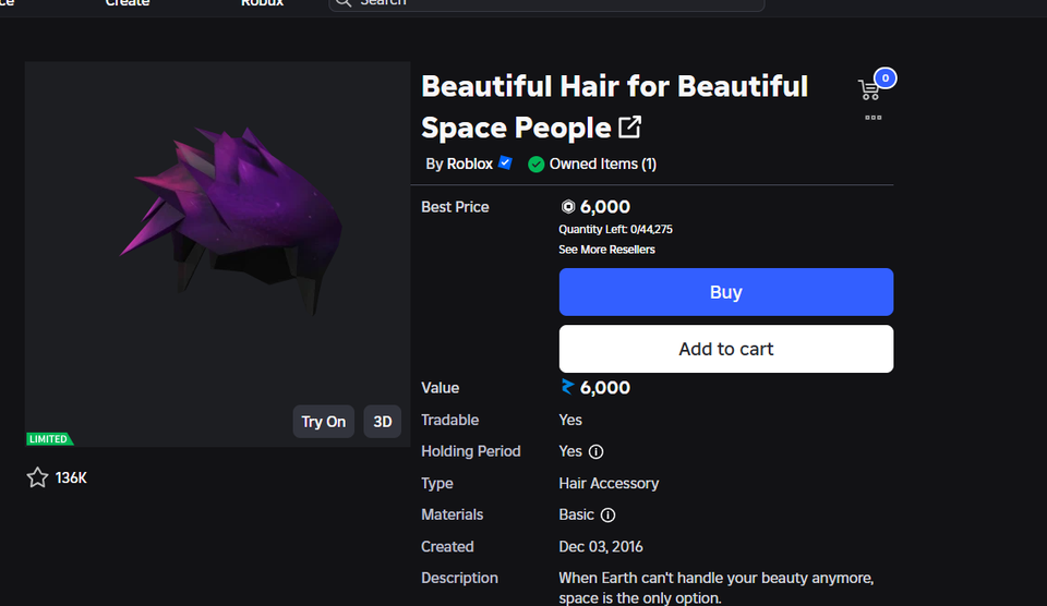 *CHEAP* roblox limited inventory for sale. | eBay
