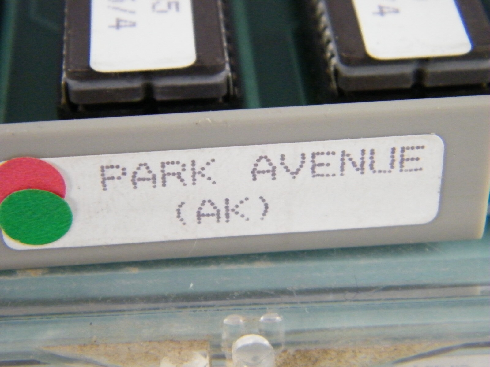 GSP GERBER SCIENTIFIC SIGNMAKER 3 & 4 PARK AVENUE AK FONT MODULE ...