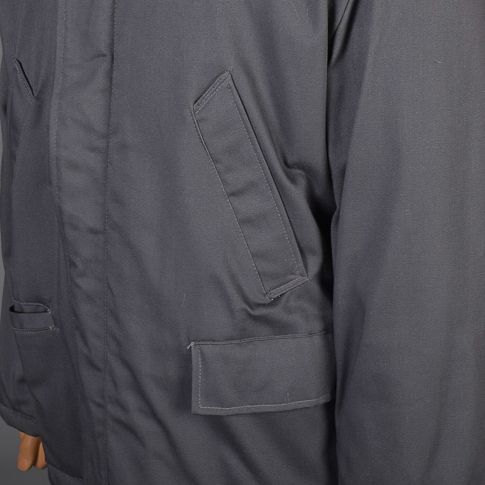 L Vintage 1980s 80s Military Winter Coat Heavy Duty Weight Industrial ...