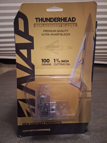 NAP Replacement Blades Thunderhead 100 gr. 18 pk. 33576601517 | eBay