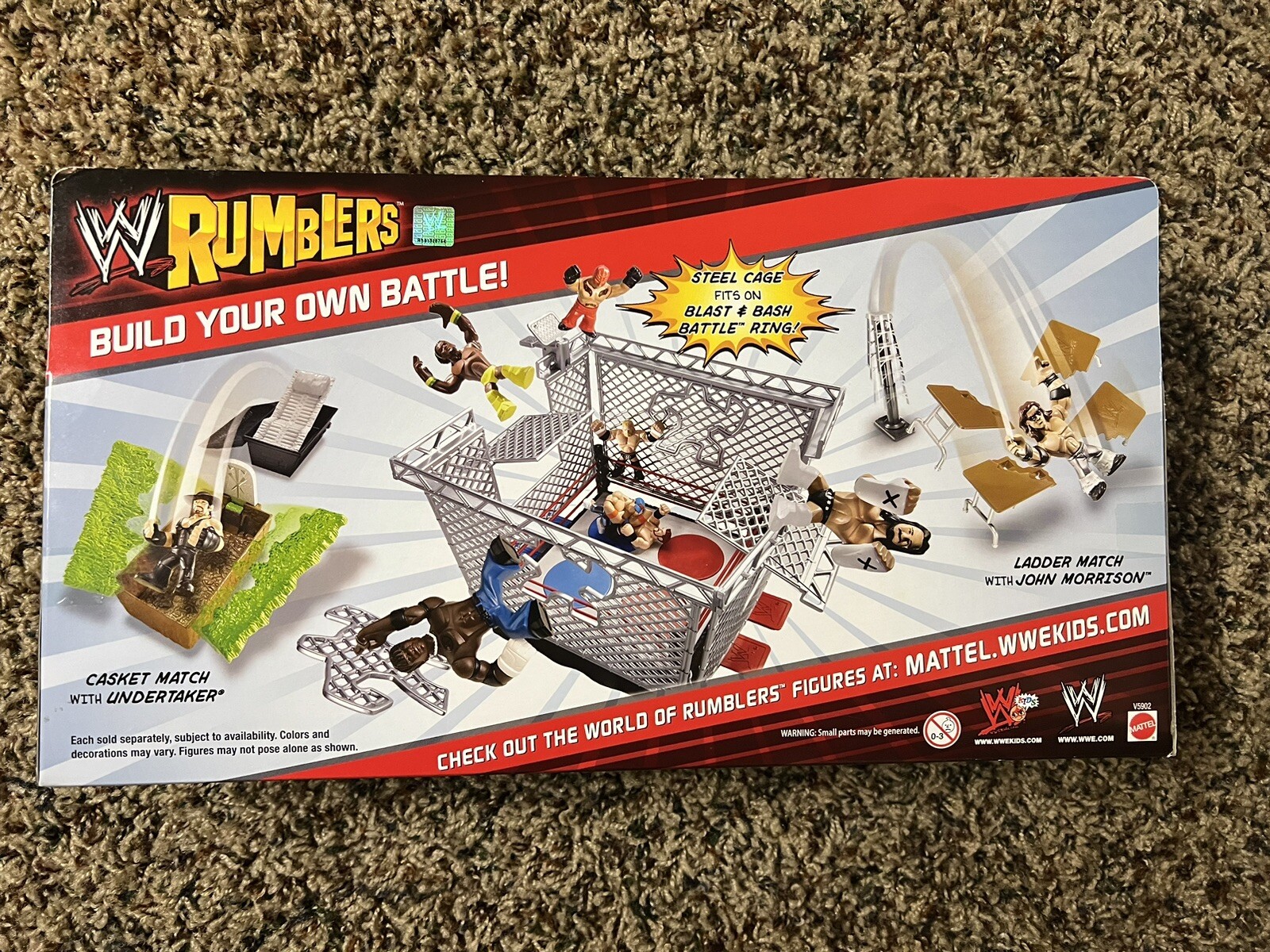 WWE Rumblers- Series 1- Battle Royale Pack- TOYS R US Exclusive | eBay