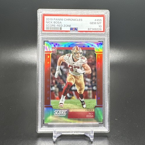 2019 Panini Chronicles - Score Update Rookies Red Zone #455 Nick Bosa ...