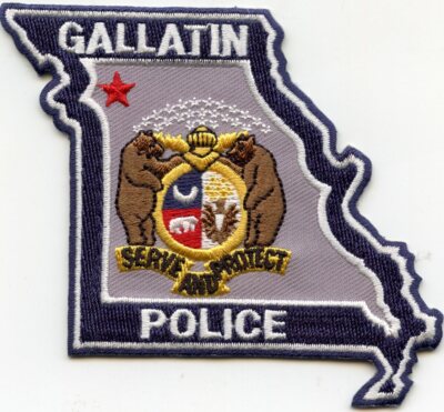 GALLATIN MISSOURI MO State Shape Shaped POLICE PATCH | eBay