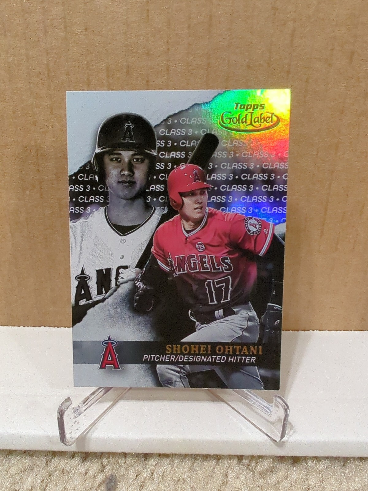2020 Topps Gold Shohei Ohtani Class 3 Black | eBay
