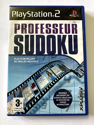 Playstation 2 / PS2 Game - Professor SUDOKU - French | eBay Australia