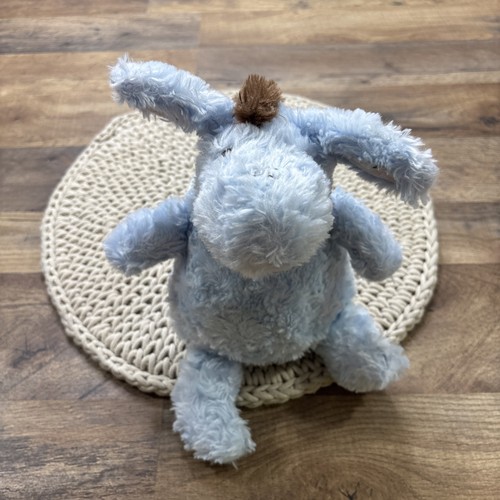 Disney Baby Eeyore Soft Plush Lovey 11" Light Blue Stuffed Animal | eBay
