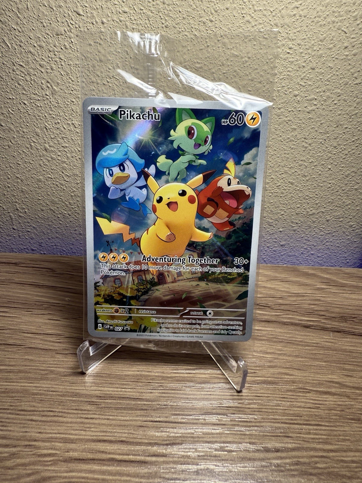 Pikachu 027 BLACK STAR PROMO (SEALED) | eBay