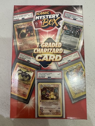 Iconic Mystery Charizard Box Pokemon SOLD OUT! PSA BGS CGC Factory ...