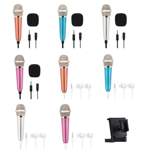 Singing Cell Phone 3.5mm With Headphone Mini Microphone Speaker Stereo ...