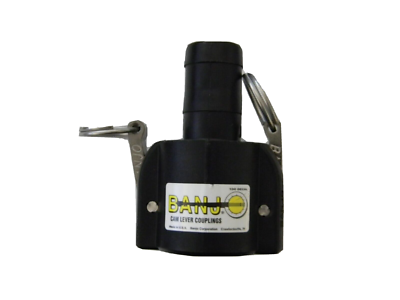 Banjo 100C Polypropylene Cam Lever Coupling 1" Female Cam x Hosebarb ...