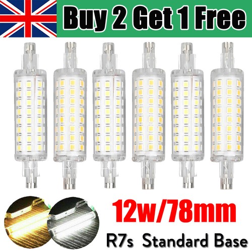 12W 78MM R7s LED Bulb J Type Security Replace Flood Light Halogen Bulbs ...