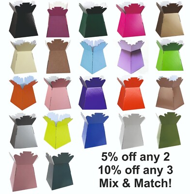 Flower Bouquet Vase Boxes Florist Box Flower Presentation Gift Boxes ...