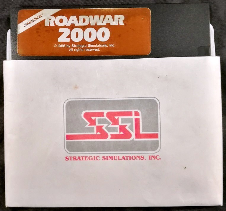 Roadwar 2000 - Commodore 64 C64 - SSI CIB 1986 | eBay