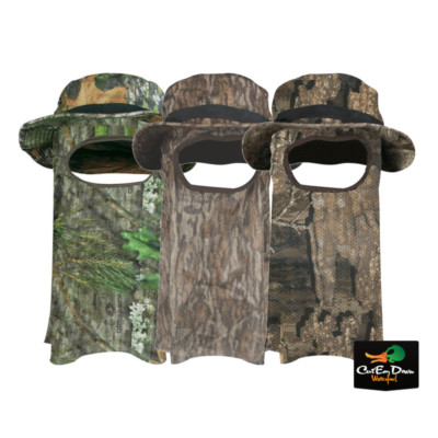 DRAKE WATERFOWL OL TOM TURKEY BIG BOB BOONIE HAT WITH MESH CAMO FACE ...