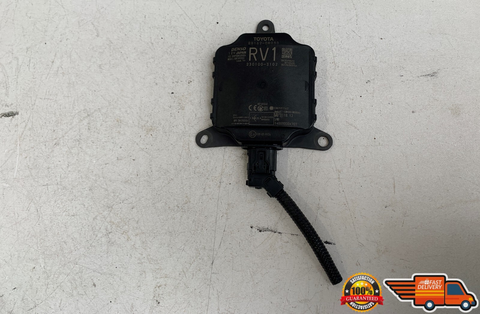 2019 2020 2021 TOYOTA RAV4 XLE REAR RIGHT BLIND SPOT MONITOR SENSOR OEM ...