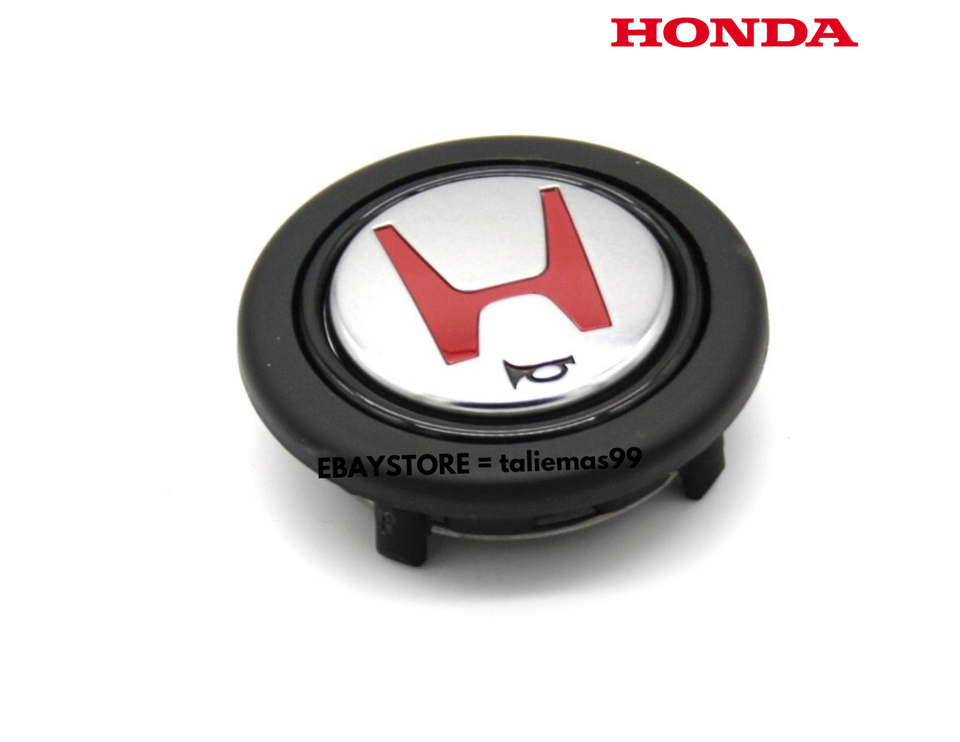 Silver JDM Horn Button For Momo Steering Wheel For Honda Acura NSX EG6 ...
