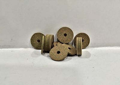 Cork Rings Green Rubberized Inlay rings 1/8" Thick, 16 rings | eBay