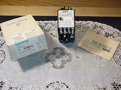 Siemens 3TH42 43-2EG2 Control Relay AC 110V 50/60Hz Siemens 3TH42 43-2E ...
