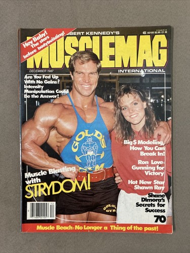 MuscleMag Bodybuilding Magazine / Gary Strydom / 12-87 | eBay