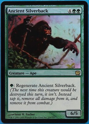 Ancient Silverback FOIL 9th Edition NM Green Rare MTG CARD (ID# 485438) ABUGames | eBay