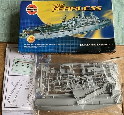 Vintage Airfix Model Kit, HMS Fearless, Model 03205, Boxed, Complete ...