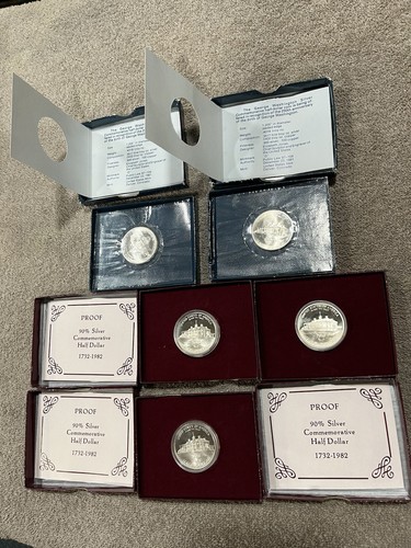 us mint proof sets 1982 S & D George Washington half dollars | eBay
