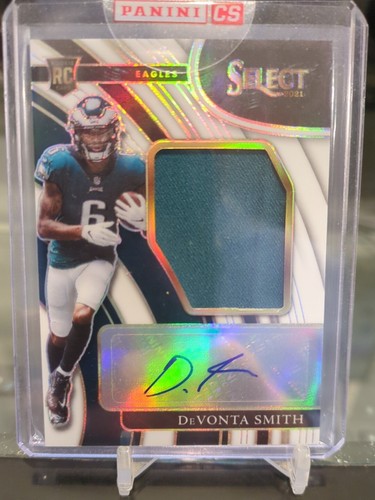 2021 Panini Select - Jumbo Rookie Signature Swatches Prizm White Prizm ...