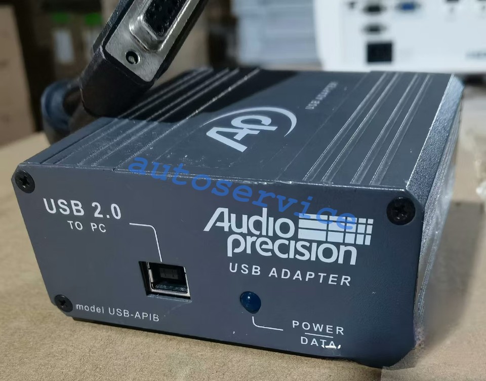 Used & tested APIB-USB Audio Analyzer Adapter Fast shipping By Fedex or ...