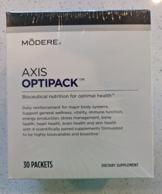 Modere AXIS OPTIPACK - 30 Packets, Bioceutical Nutrition for Optimal ...