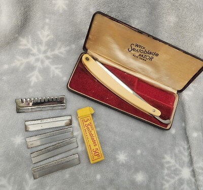 Weck Sextoblade Razor With Case And Accessories | eBay