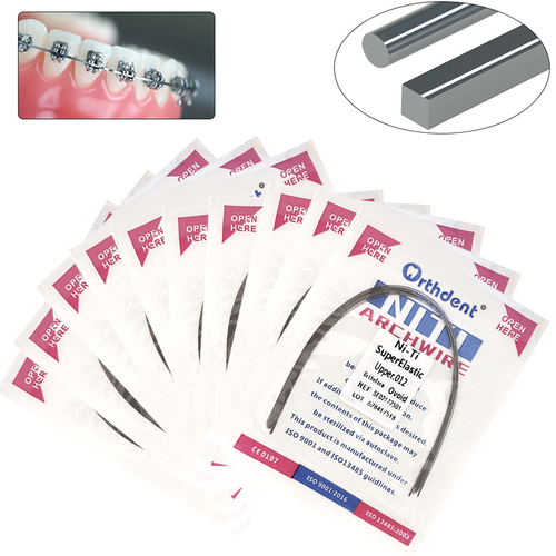 20 Pack Ovoid Form Orthdent Dental Othodontic NITI Arch Wires Super ...
