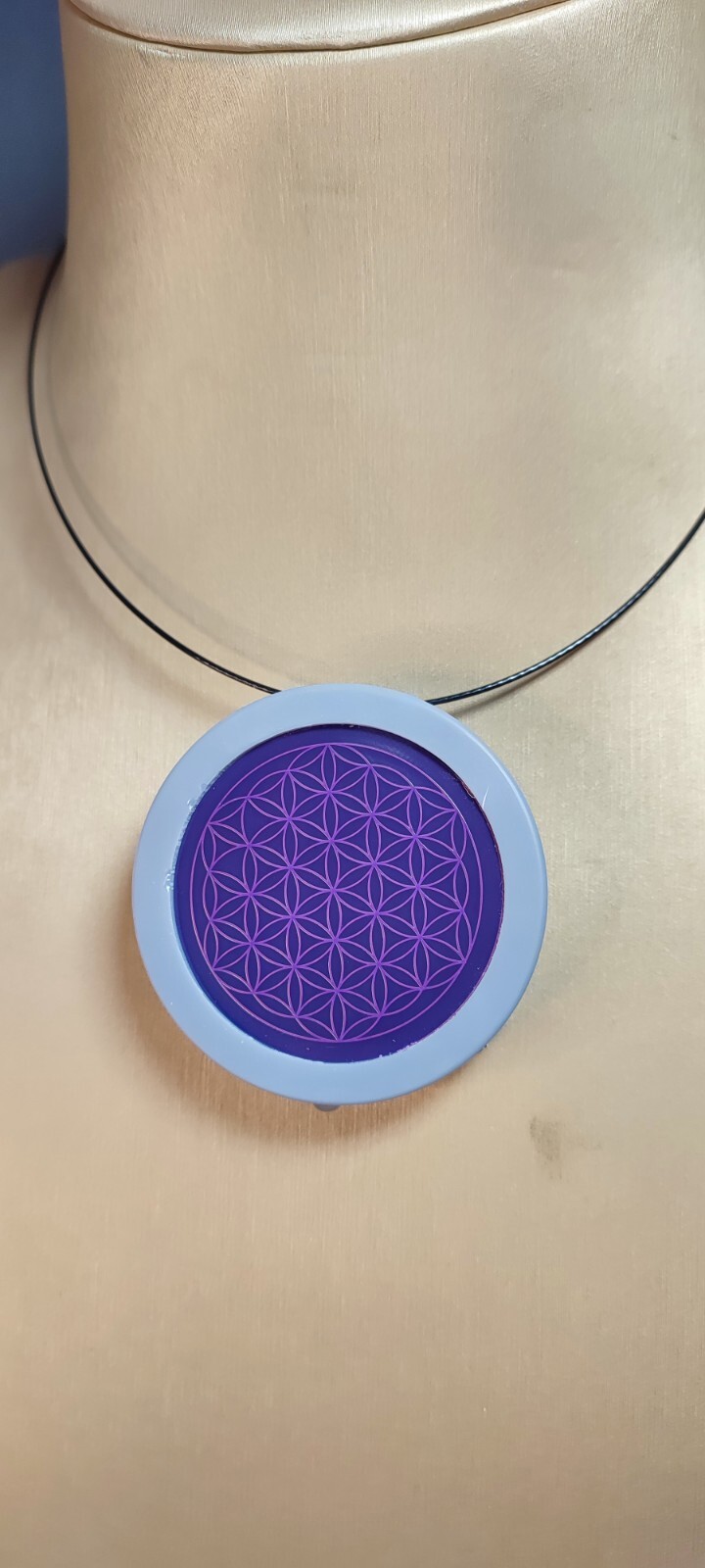 Solar Power Shuman Solfleggio Generator Pendant Mobius coil with Photon ...