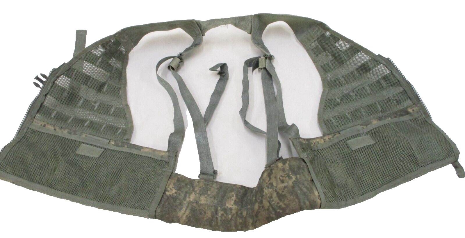 US ARMY MOLLE VEST FLC FIGHTING LOAD CARRIER BEARING EQUIPMENT DIGITAL ...