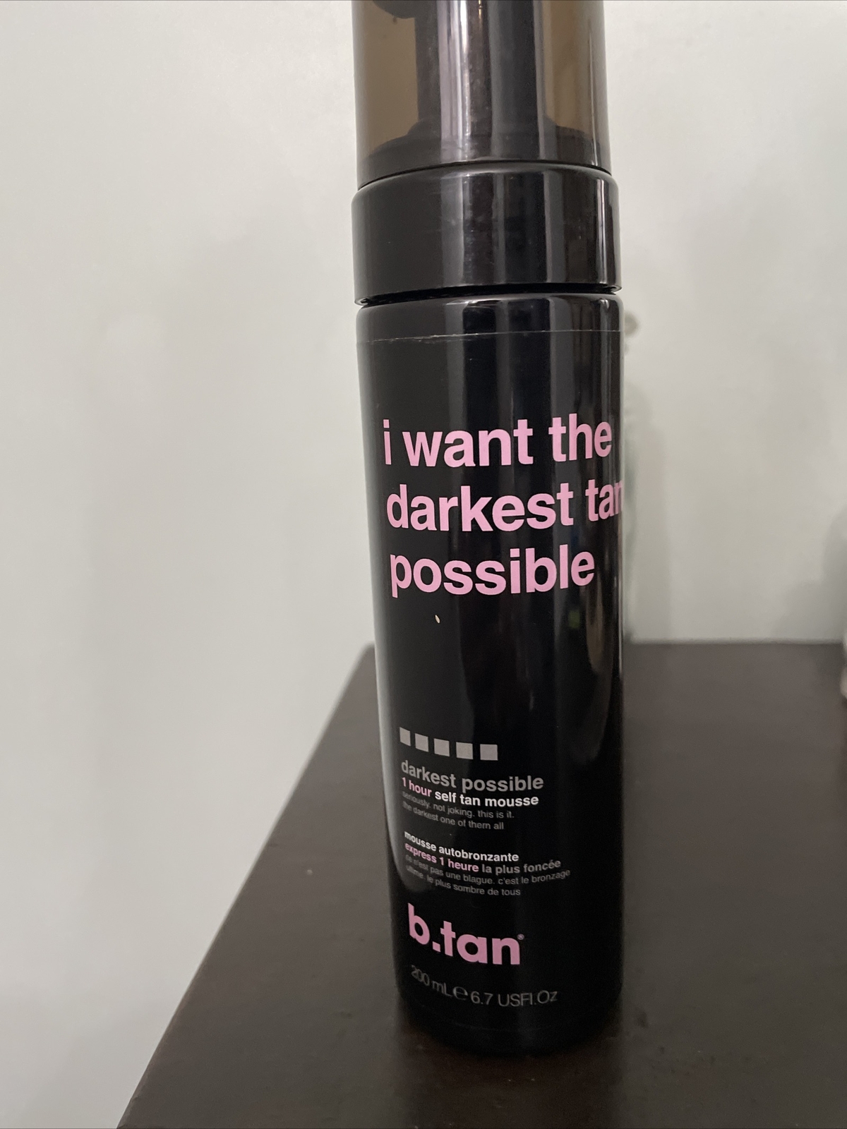 b. tan I WANT THE DARKEST TAN POSSIBLE DARKER 6.7OZ 1 hr Sunless Tanner ...