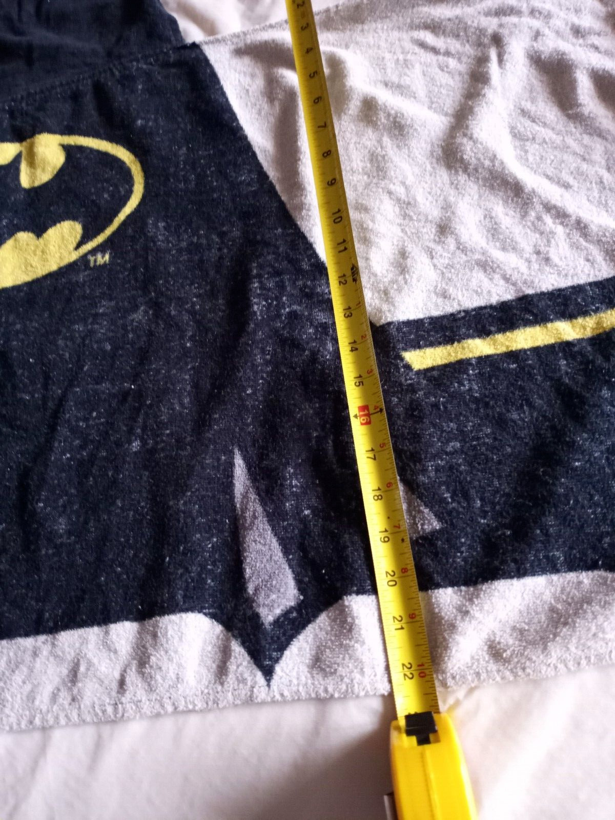 Batman Kids Bath/Pool/Beach Super Soft Cotton Terry H… - Gem