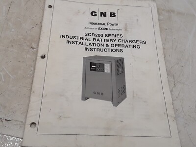 Batteries & Chargers - Gnb Forklift