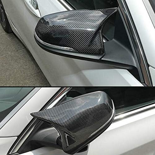 Replace For BMW E60 F10 F06 F07 F01 F12 Carbon Fiber Side Mirror Cover ...
