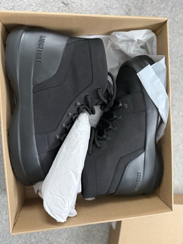 Moon Boot Luna Trek Mid Nubuck Women’s Size 8.5 Black New In Box | eBay