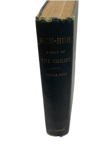 BEN-HUR; A TALE Of The CHRIST by Lew Wallace 1st Edition 1880 Harper ...