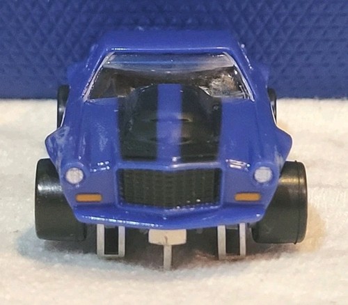 Custom Dash 1970 Chevy Z28 Camaro Blue Black HO Slot Car AW Tjet ...