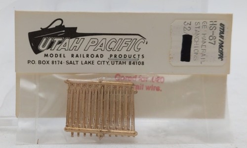 Utah Pacific Models RR Product HS-87 HO Scale Handrail Stanchions GE ...