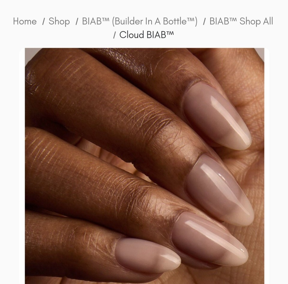 The Gel Bottle New BIAB Builder in a Bottle 20ml Gel Polish Colours ...
