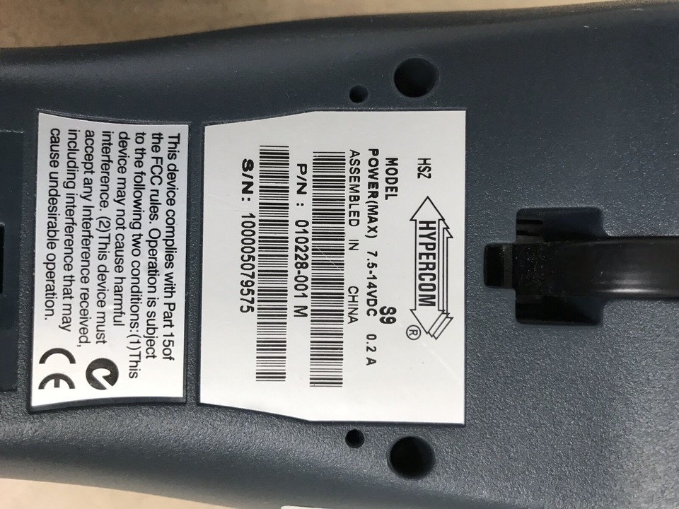 Hypercom S9C Series Information And Transaction Platform Pin Pad 010228-001 H1 | eBay