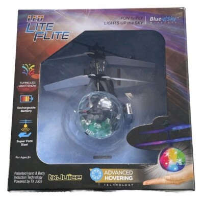 LED Lite Flite 2017 Hovering Mini Drone Rechargeable Color Changing ...