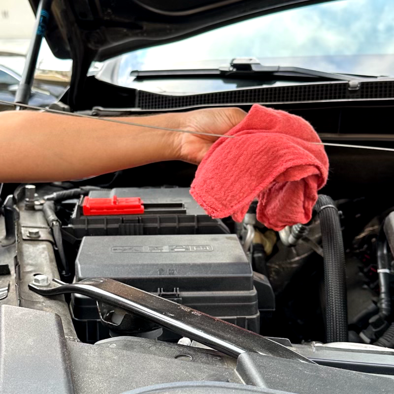 500 Pcs Red Shop Towels Jumbo 15x15 Cleaning Rags, A-Grade & Free ...