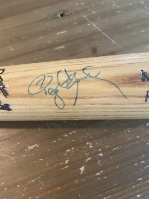 Roger Clemens Boston Red Sox Signed Bat LV Slugger 33” | eBay