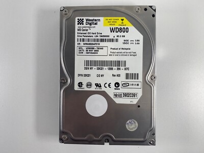 Western Digital Caviar WD800BB - 80GB IDE 3.5" Hard Disk Drive | eBay