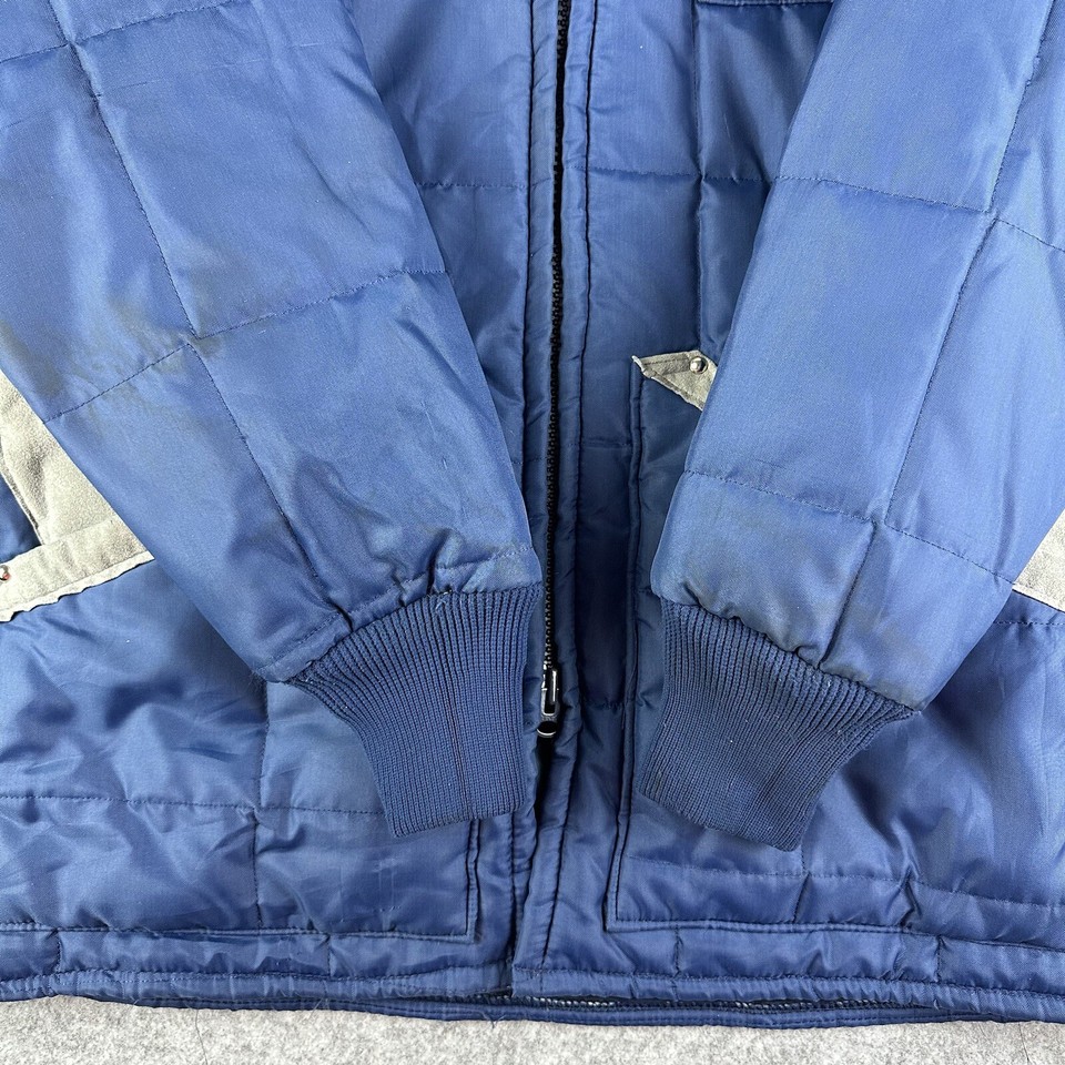 Vintage Bob Allen Shooting Jacket Mens L Quilted Insulated Hunting USA ...